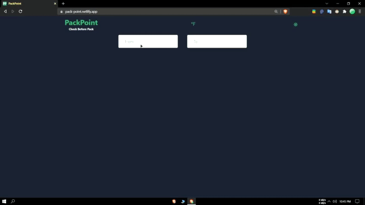 GitHub - ShahadatAnik/PackPoint-WeatherForecast-ChakraUI-Webapp ...