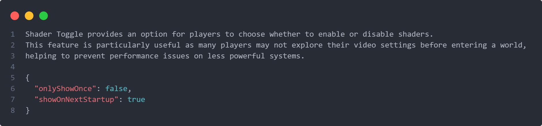 Shader Toggle - Minecraft Mods - CurseForge