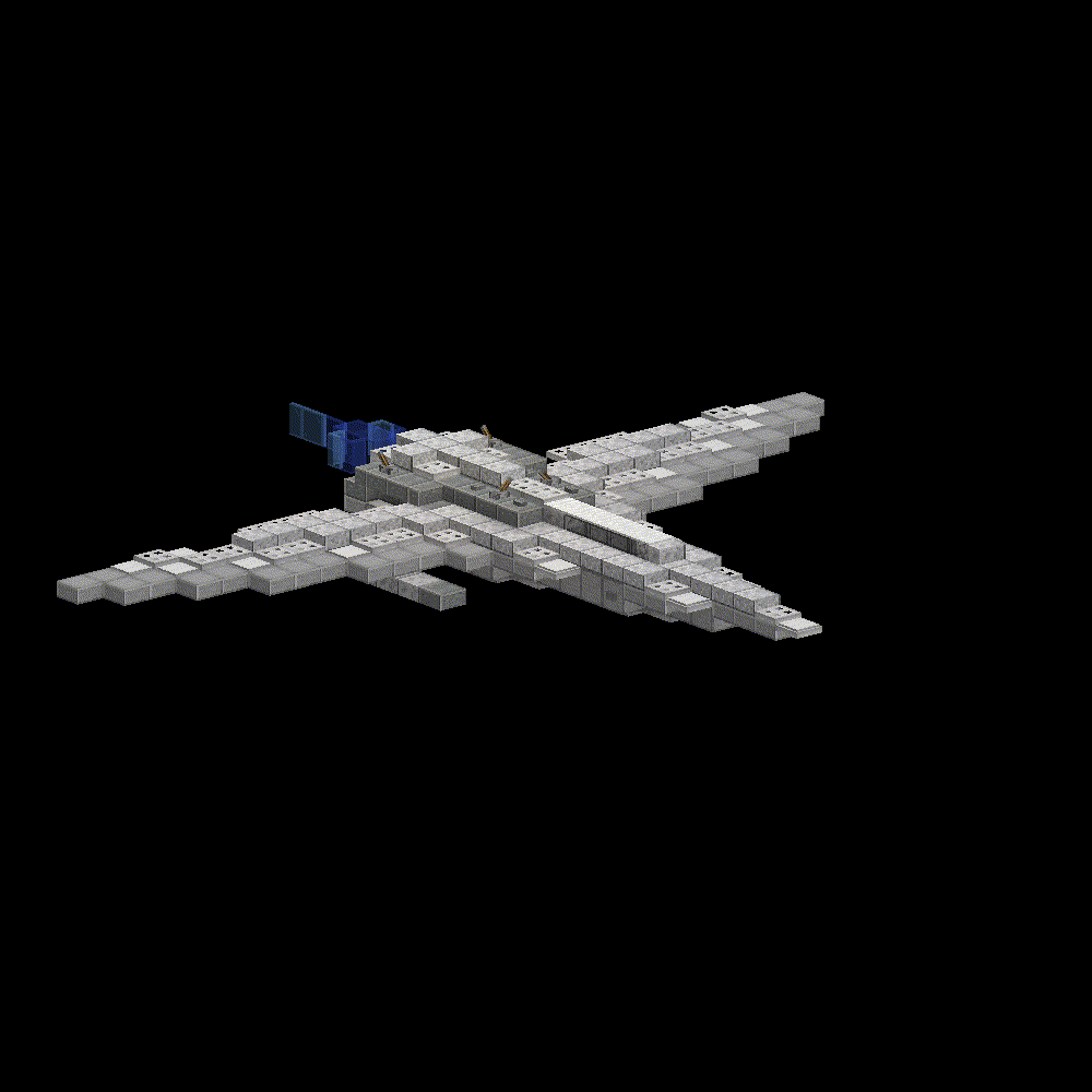 Interceptor-Spaceship [With Download] Minecraft Map